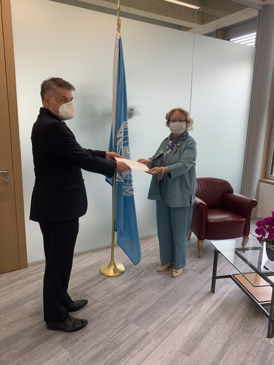 New Permanent Representative Of The Czech Republic Presents Credentials